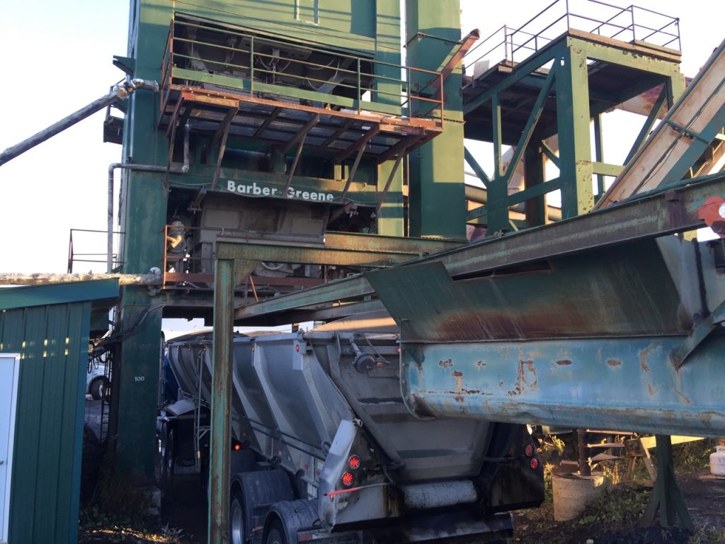 APS# B002 – Barber Greene BE67 3 ton Batch Plant Tower, Elevator, DC65 ...