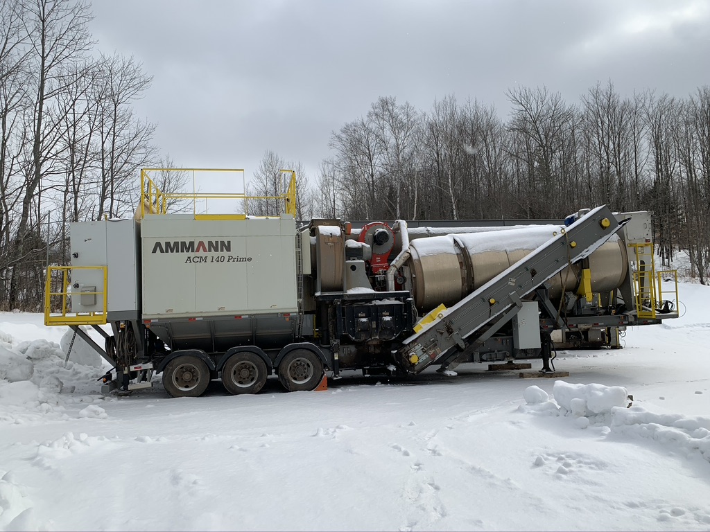 APS DP#001 – Ammann ACM 140 Prime – Asphalt Producers Service